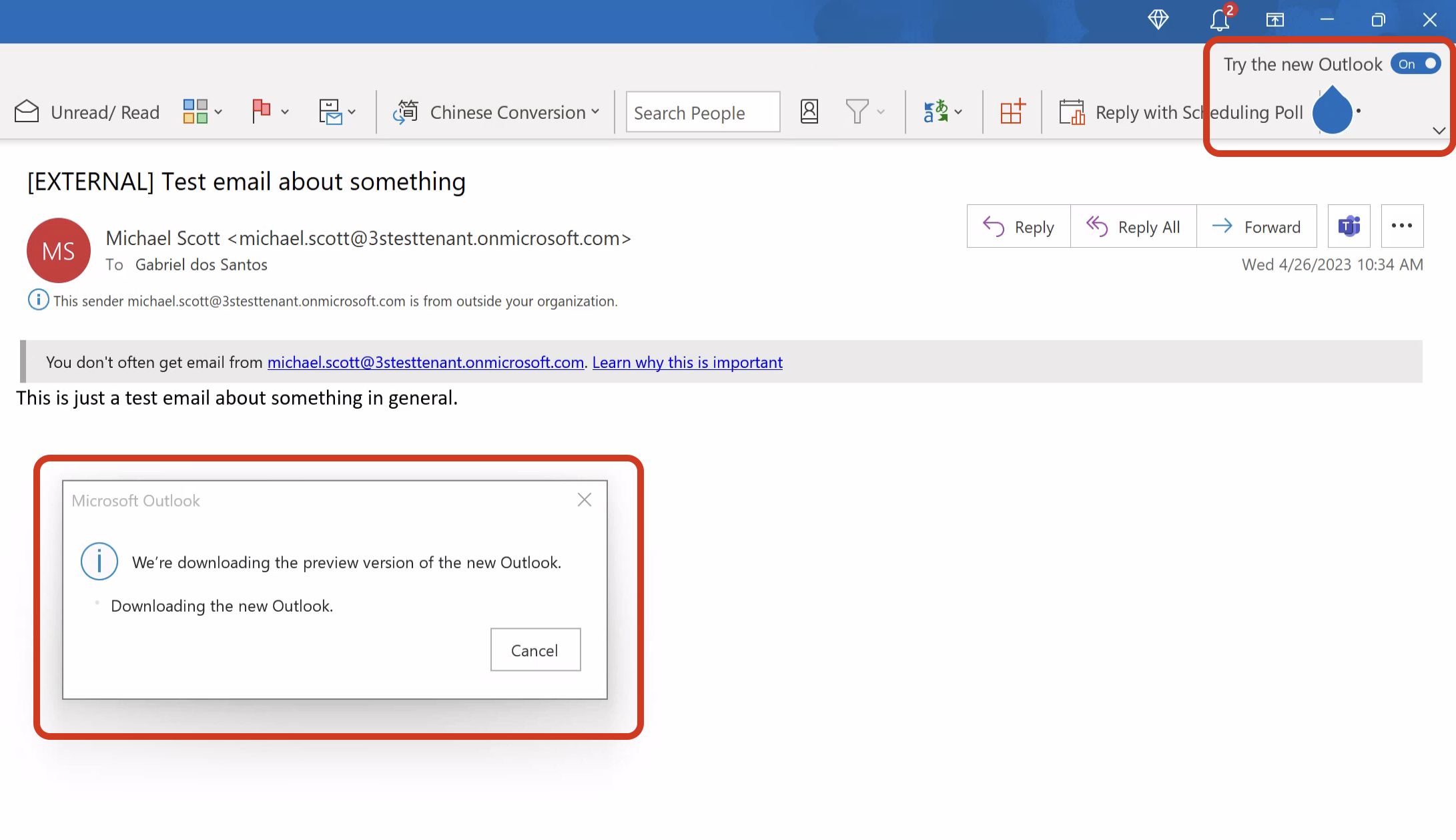 Cant Update To New Outlook On Azure Virtual Desktop Microsoft